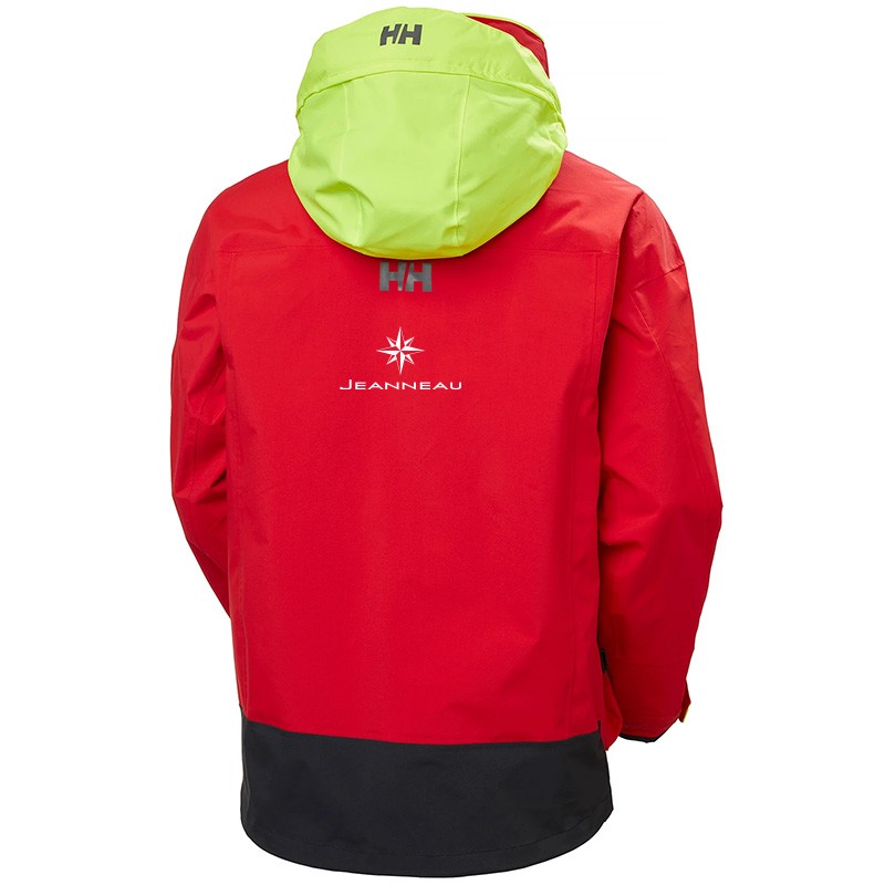 Red sailing jacket Helly Hansen for Men - Jeanneau services & accessories